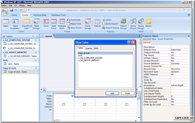 SCCM 2012: Access to SQL Query Build automatically SCCM 2012: Access to SQL Query Build automatically